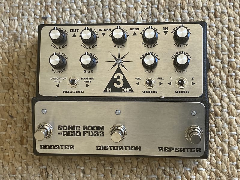 Acid Fuzz Sonic Boom three in one PCB | Reverb