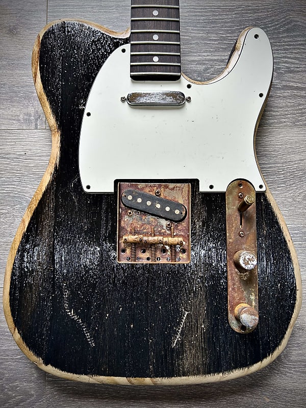 Pistols Crown Barncaster Tele GUITAR BODY ONLY PARTCASTER USA | Reverb