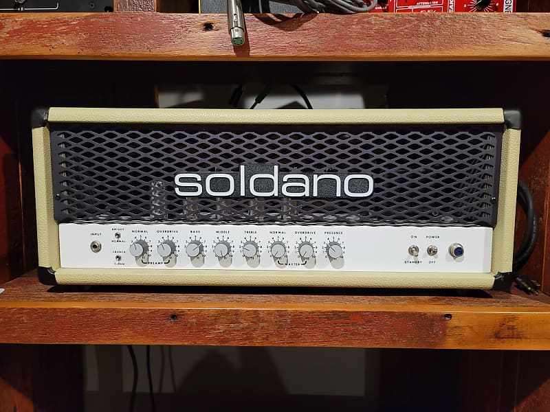 Soldano SLO-100 Custom Full Stack White | Reverb