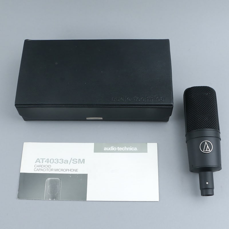 Audio-Technica AT4033A Cardioid Condenser Microphone MC-6768 | Reverb
