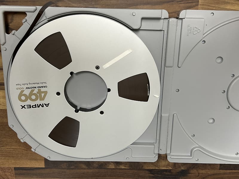 Ampex Grand Master 499 Gold 1/2” 2000 - Brushed Aluminum | Reverb