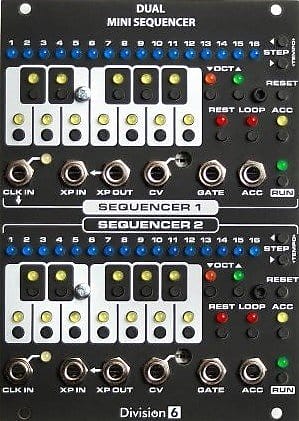 DIVISION 6 DUAL MINI SEQUENCER FULL DIY KIT : BRAND NEW : | Reverb