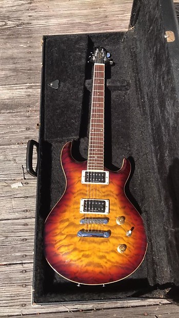 Samick Greg Bennett Ultramatic PRS style Quilted Top | Reverb