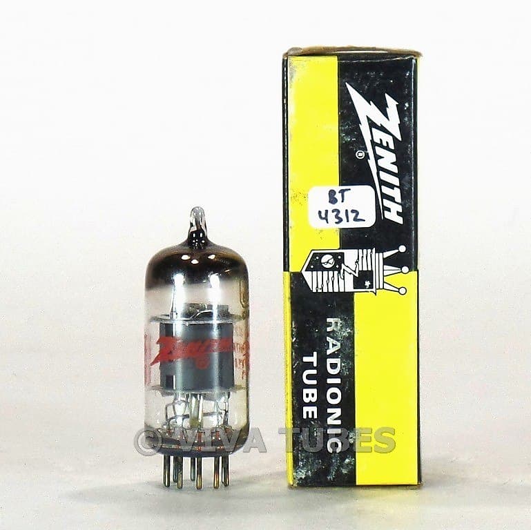 True NOS NIB RCA Canada 6JW8/ECF802 Grey Plate Top O Get | Reverb