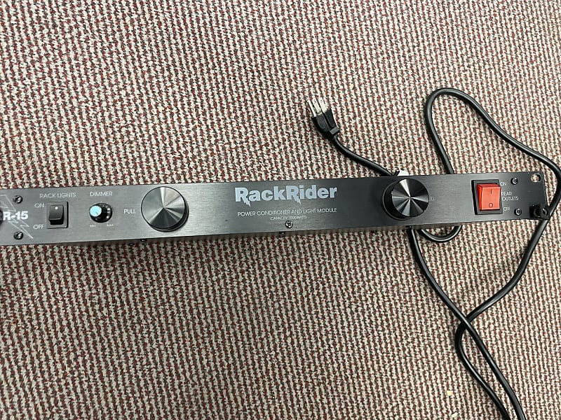 Furman Rack Rider RR-15 Power Conditioner Black | Reverb