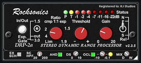 Raising Jake DRP2amkII Dynamic Range Processor Plug-In | Reverb