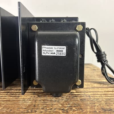 Phase Linear Model 400 Series Two Stereo Power Amplifier - | Reverb
