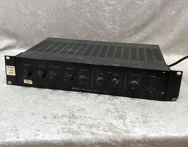 TOA 500 Series A-512A amplifier | Reverb