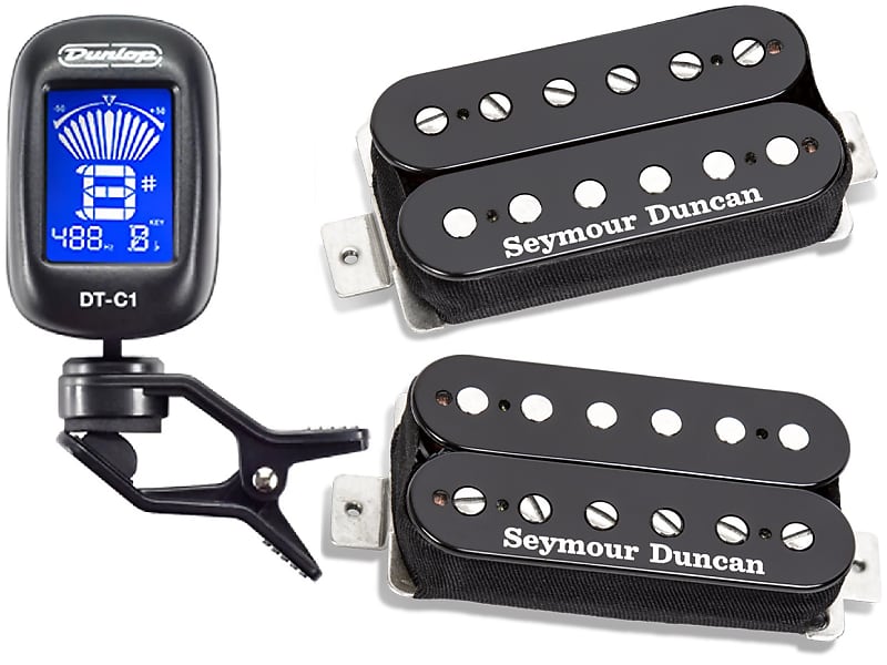 Seymour Duncan '78 Model Humbucker Set Black Bridge & Neck | Reverb