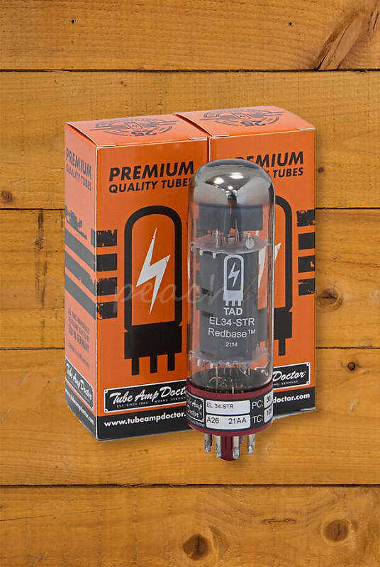 TAD Premium Selected Power Valves | EL34-STR Redbase - | Reverb