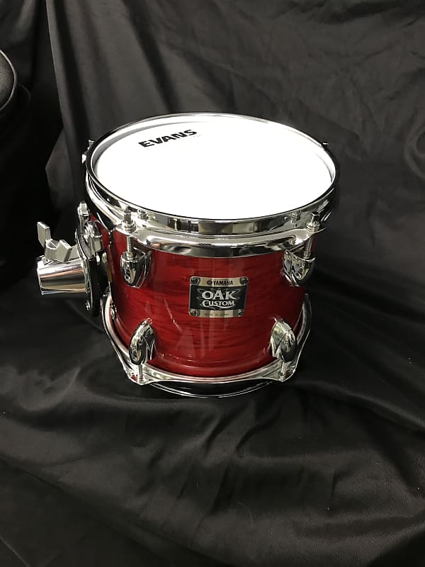 Yamaha Oak custom Red 8x7 tom | Reverb