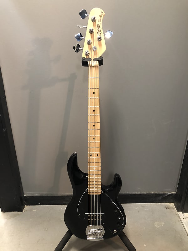 Sterling StingRay Ray5 Five String Bass 2015-2020 - Black | Reverb