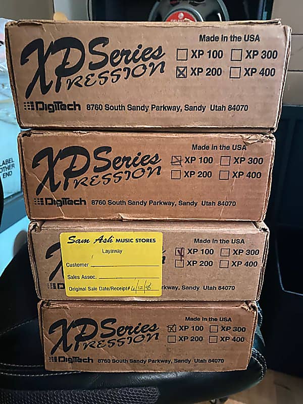 DigiTech XP Series - Original Box - For XP 100, 200, 300, | Reverb UK