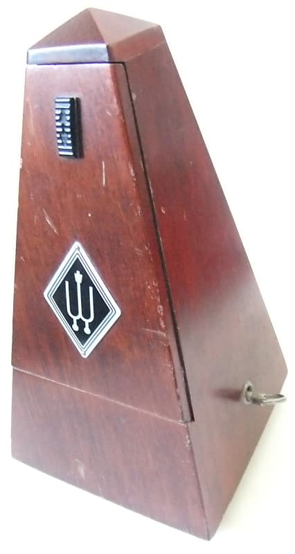 RARE, VINTAGE HAND-MADE WITTNER METRONOME - CLASSIC WOODEN | Reverb UK