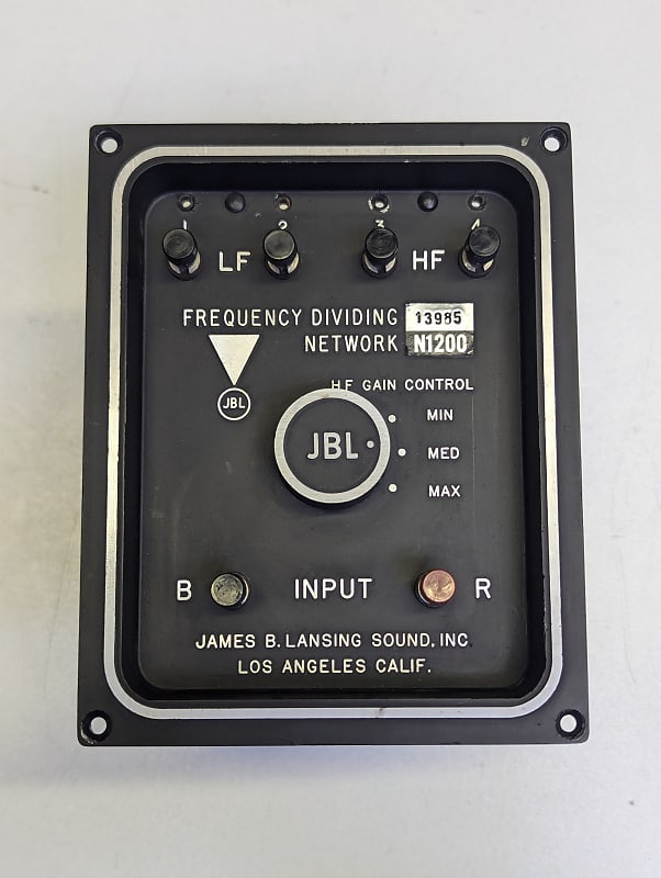 Time Capsule! 1960s/1970s JBL N1200 Crossover Network #1 - | Reverb