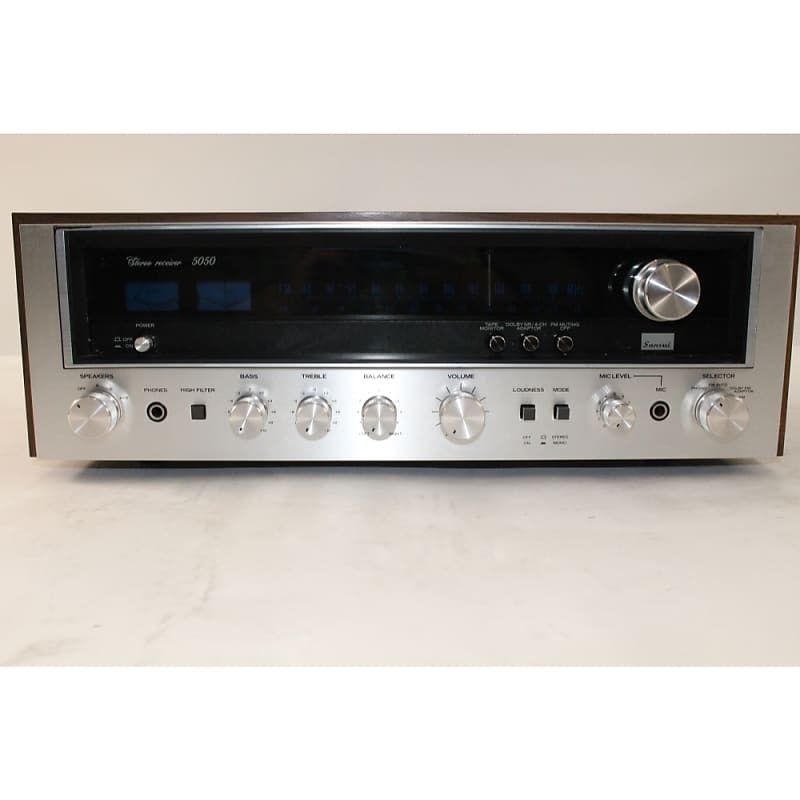 Vintage Sansui Stereo Receiver 5050 - 2 Channels - Tested, | Reverb