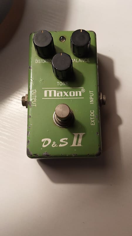 1978 Maxon D&S II Distortion Sustainer Overdrive MIJ Japan | Reverb