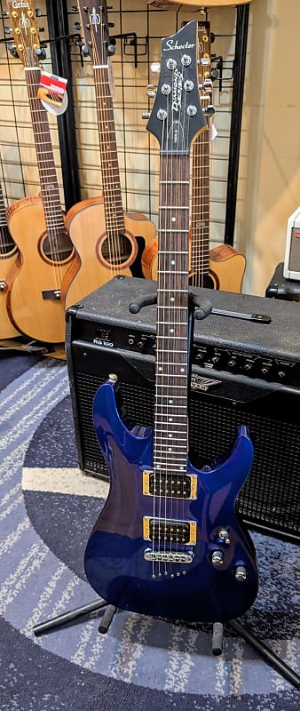 Schecter Diamond Series Omen 6 Purple | Reverb