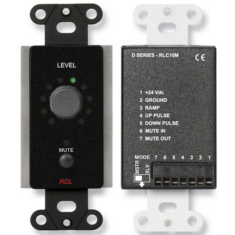 RDL DB-RLC10M Remote Level Control in Decora Wall Plate with | Reverb