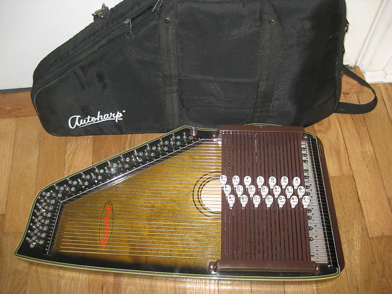 Rhythm Band Autoharp Chromaharp 21 Chords with Gig Bag Case | Reverb