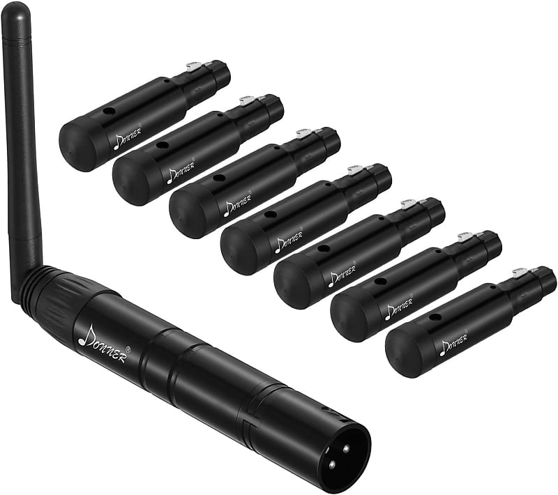 Donner Wireless DMX512 Transmitter Receiver DJ 2.4G DMX | Reverb