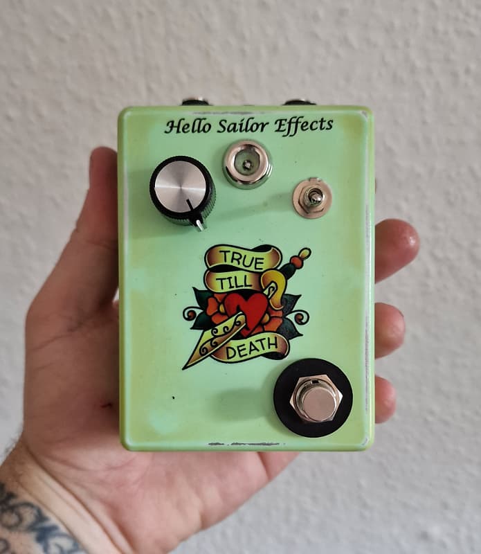 Hello Sailor Effects Rangemaster Aged Surf Green | Reverb