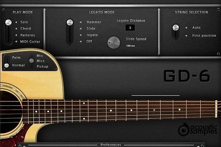 New AcousticSamples GD 6 Acoustic Guitar Mac/PC Software | Reverb