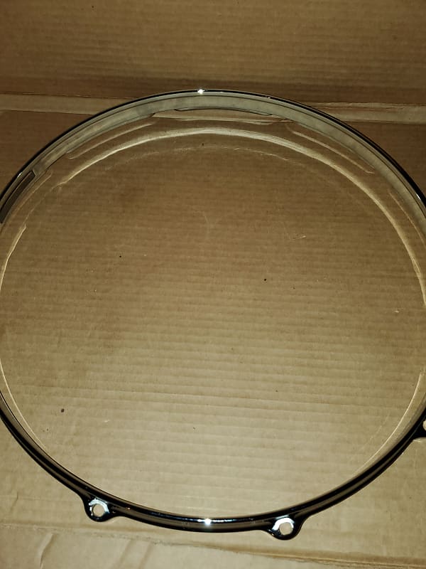DW 10 lug bottom snare drum rim 14 inch Brand new - chrome | Reverb
