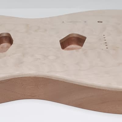 Shepard Custom Guitars Custom Telecaster Body Curly Maple top | Reverb