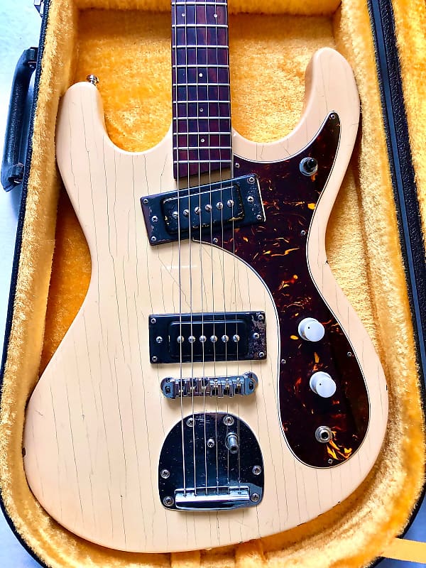🎑 Japan Mosrite 🎑 Guyatone Vintage Japan guitar 1972’s | Reverb