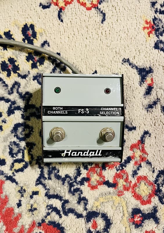Randall FS-5 Footswitch - RG100ES | Reverb