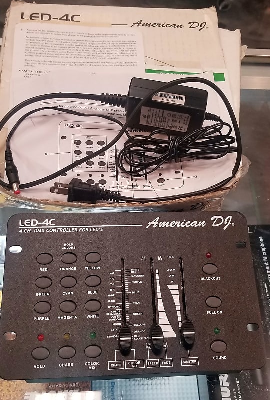 American DJ LED-4C 4 channel controller (Tampa, FL) | Reverb