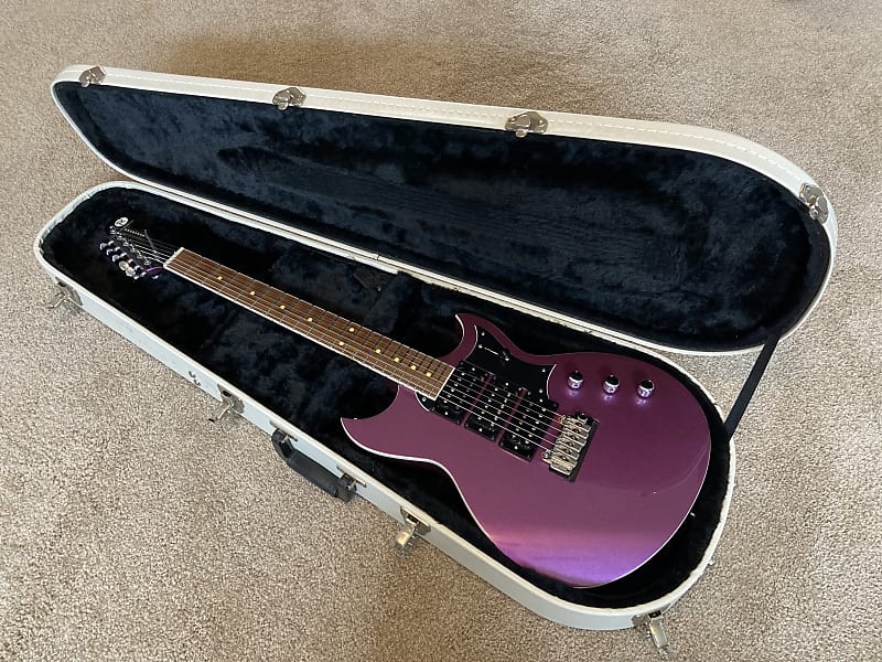 Reverend Reeves Gabrels Dirtbike Metallic Plum - Modified - | Reverb