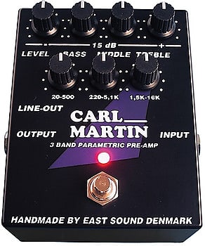 Carl Martin 3 Band Param. Preamp | Reverb
