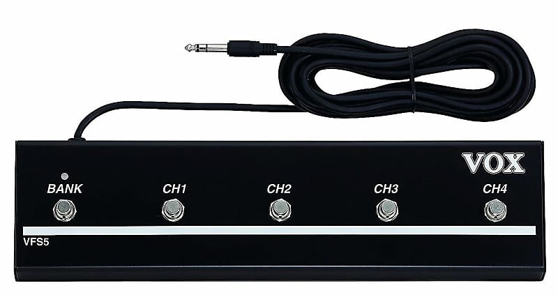 Vox VFS5 Foot Switch for VT series Guitar Amps VFS-5 | Reverb