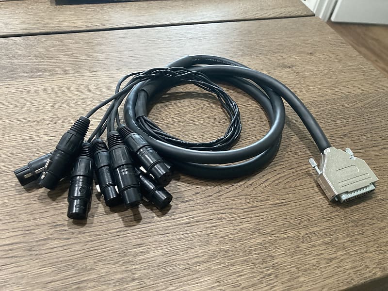 Mogami 2932 DB25 to XLR Female Neutrik Gold Snake Cable - 6ft | Reverb