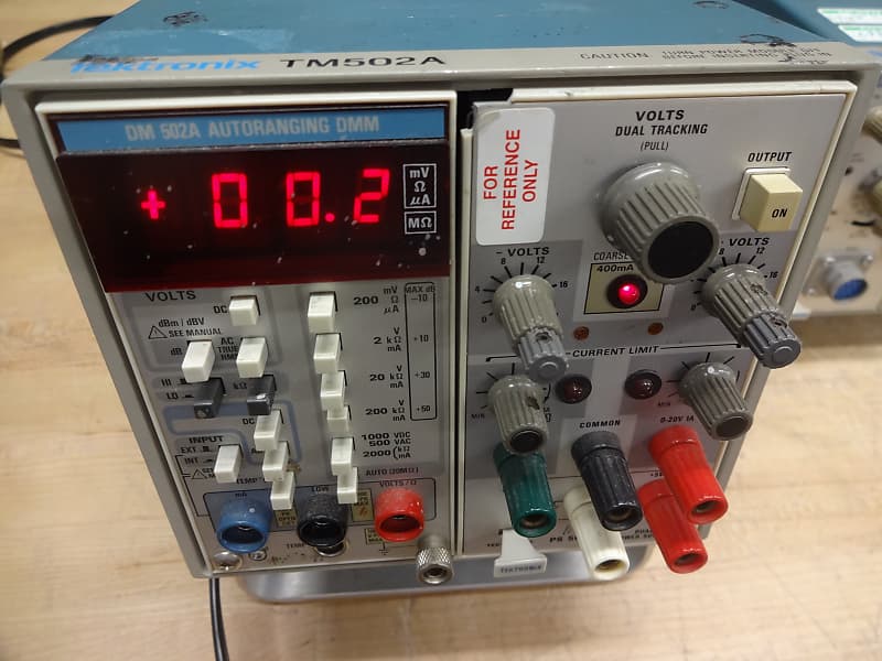 Vintage Tektronix Tm502a Mainframe Ps503a Power Supply Reverb