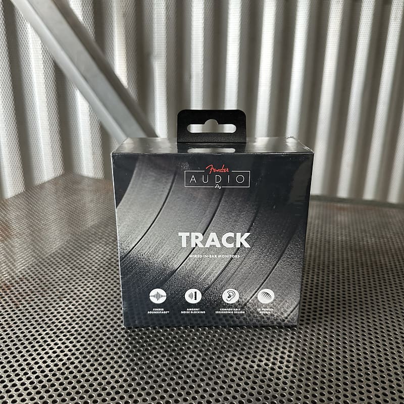 Fender Audio TRACK Wired In-Ear Monitors NEW FTRK-001 -BLACK | Reverb