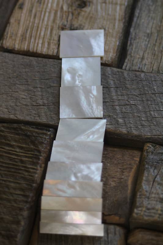 Gibson Pearl Block Inlays 70s Vintage New Old Stock Les Paul | Reverb