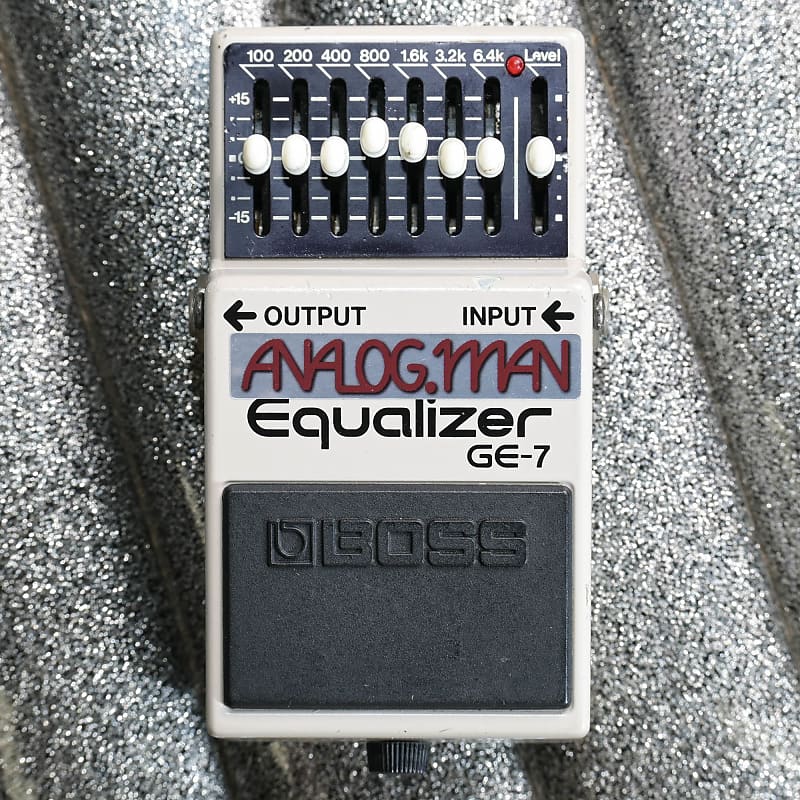 ANALOGMAN Boss GE-7 Equalizer (Black Label) MIJ Japan - 0210 | Reverb