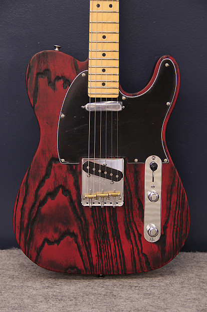 Fender Telecaster Limited Edition Sandblasted red electric | Reverb