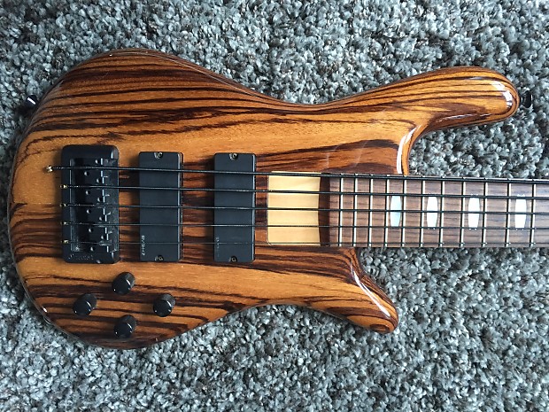 Spector Rebop DLX-EX 2007 Highgloss Zebrano Top, Alder body | Reverb