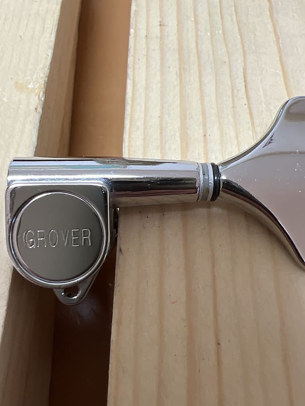 Grover 144C4 Chrome bass tuner | Reverb