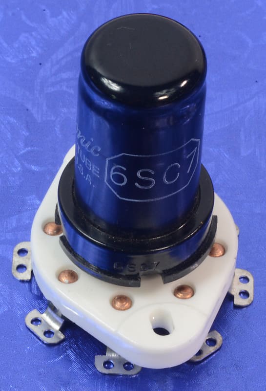 General Electric 6SC7 Preamp Tube For Your '50s Guitar Amp | Reverb