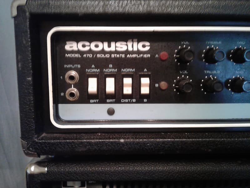 Acoustic control corp 470 amp | Reverb