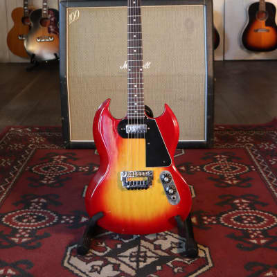 Gibson SG 100 Sam Ash Custom 1972 - Cherry | Reverb