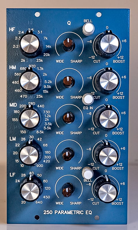 Sontec MEP-250 Clone 5 band Parametric EQ for API 500 | Reverb