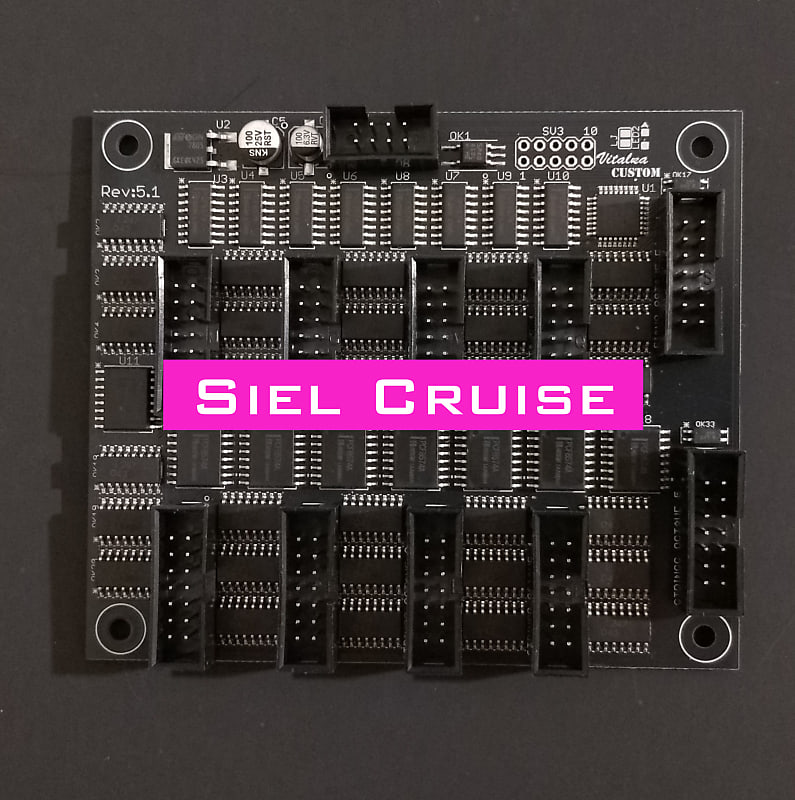 Siel Cruise MIDI retrofit Vitalka Custom (Mono and | Reverb Australia