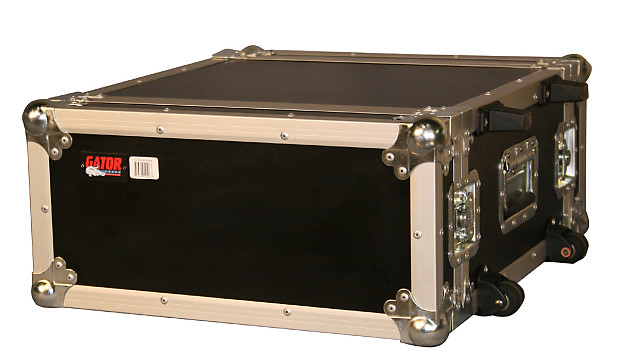 4U, Standard Audio Road Rack Case, w/ Wheels | Reverb
