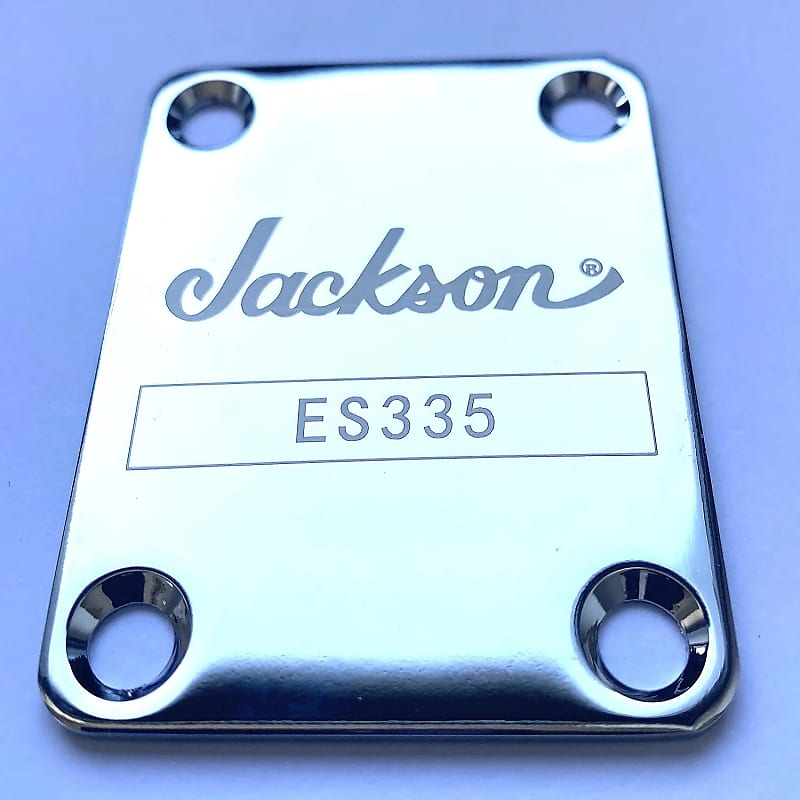 Jackson Guitar Chrome Neck Joint Mounting Plate | Reverb